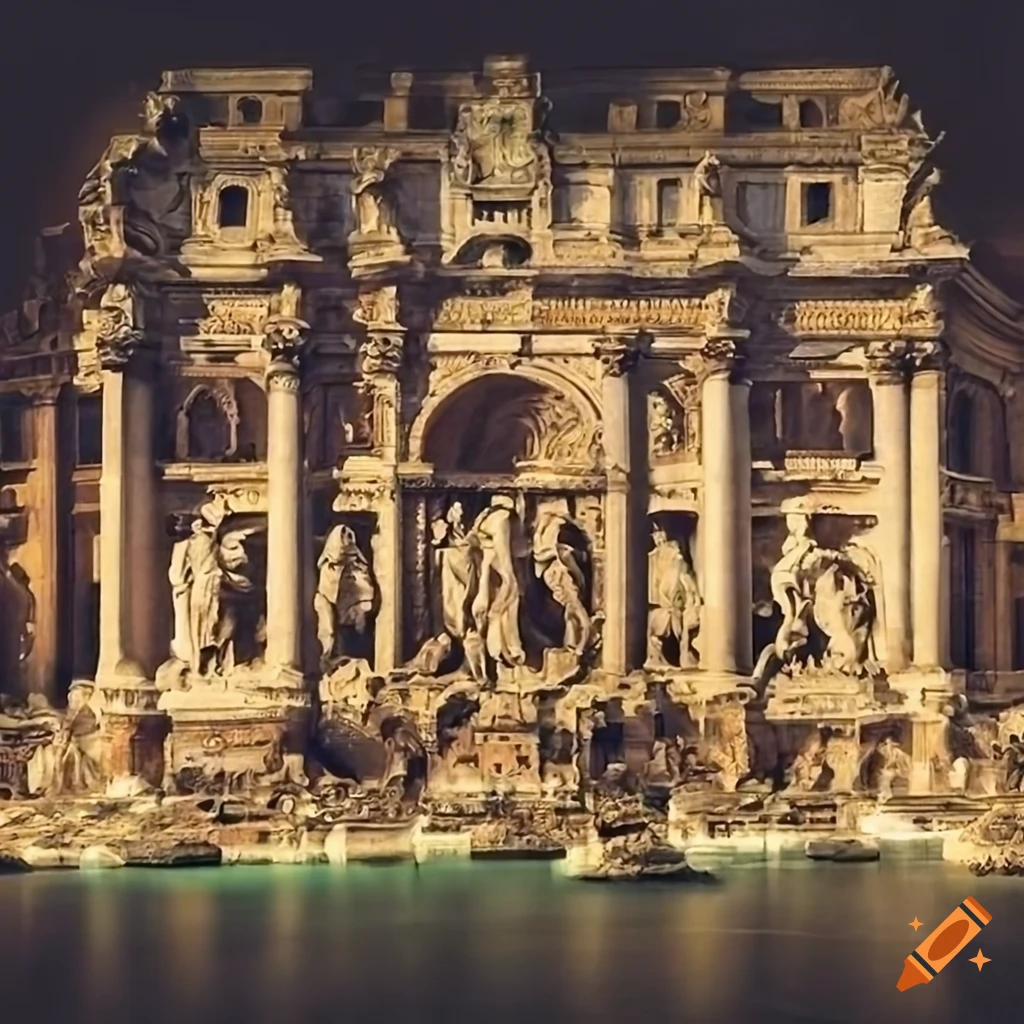 Ancient rome sculpture on Craiyon