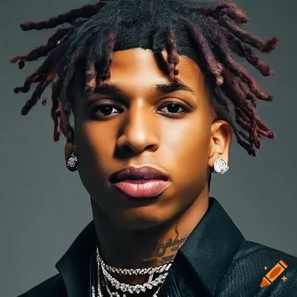 Nle choppa portrait photo on Craiyon