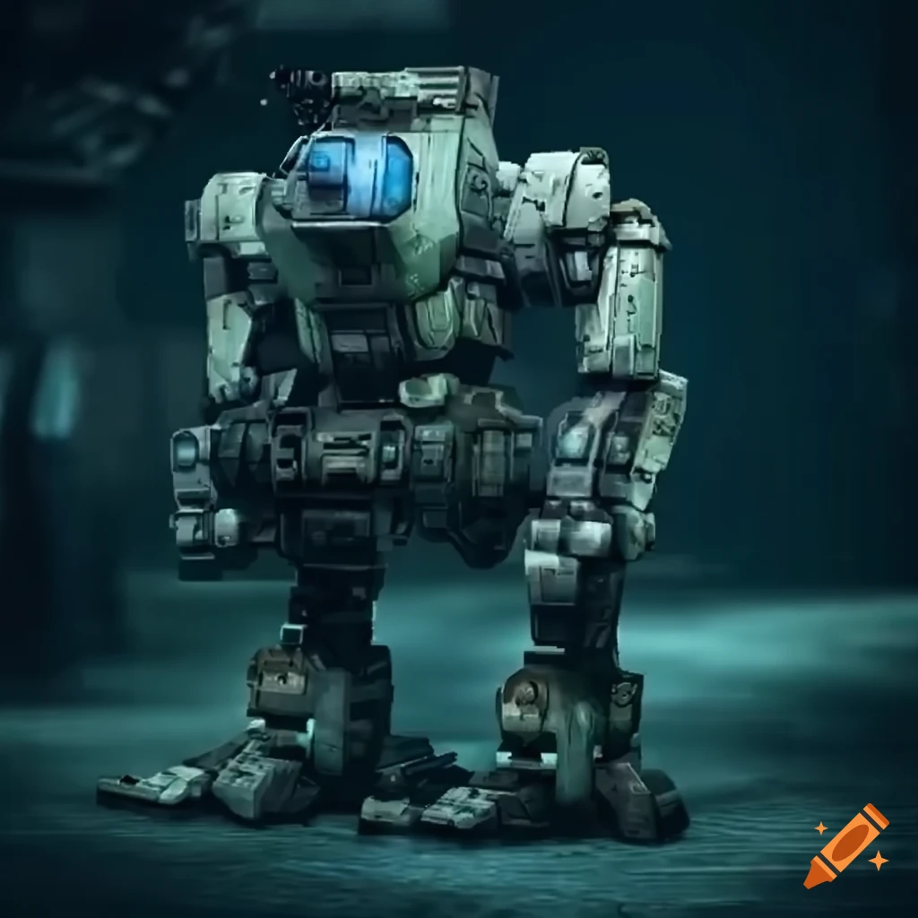 Aquatic-inspired mech with radar and antenna on Craiyon