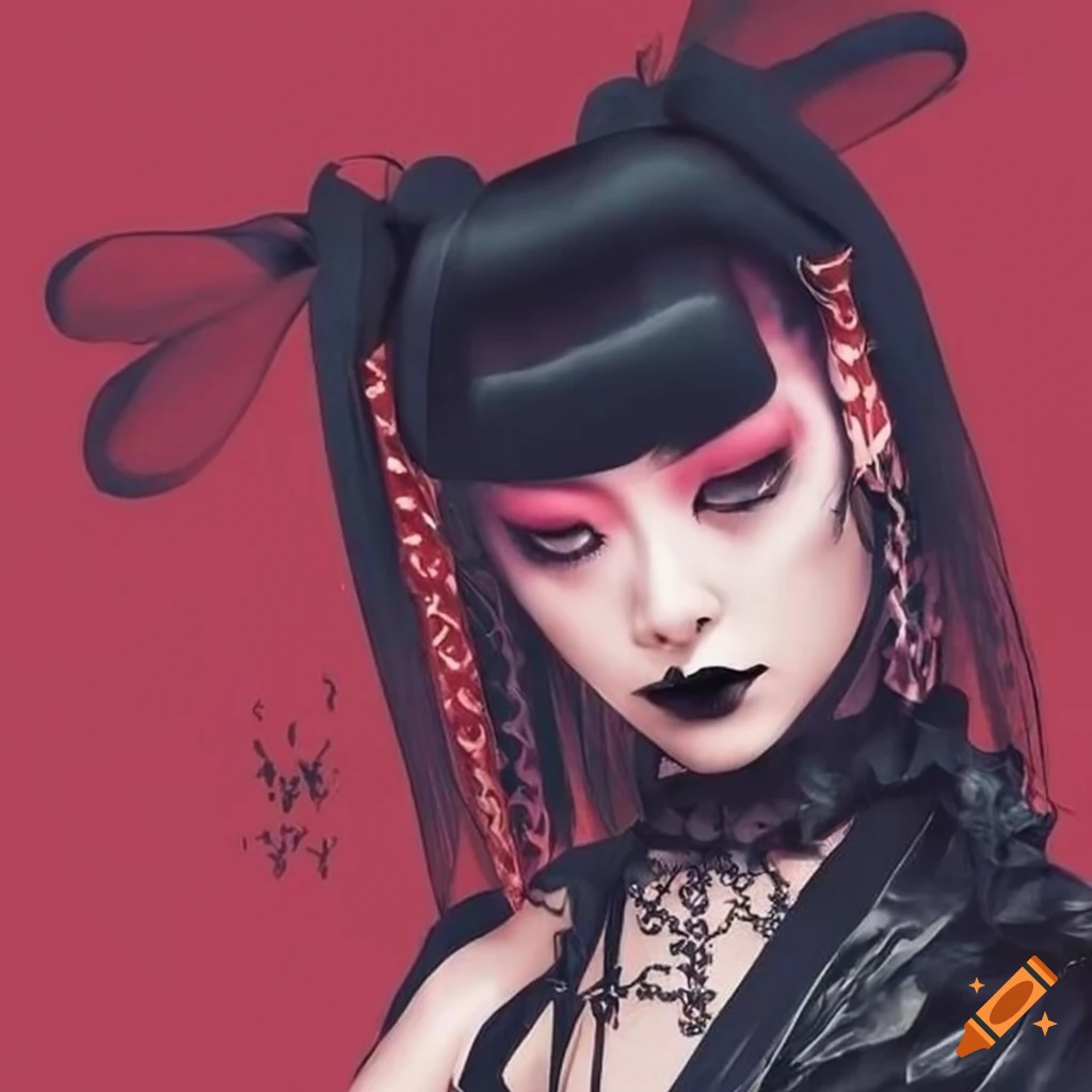 Gothic style with a japanese twist