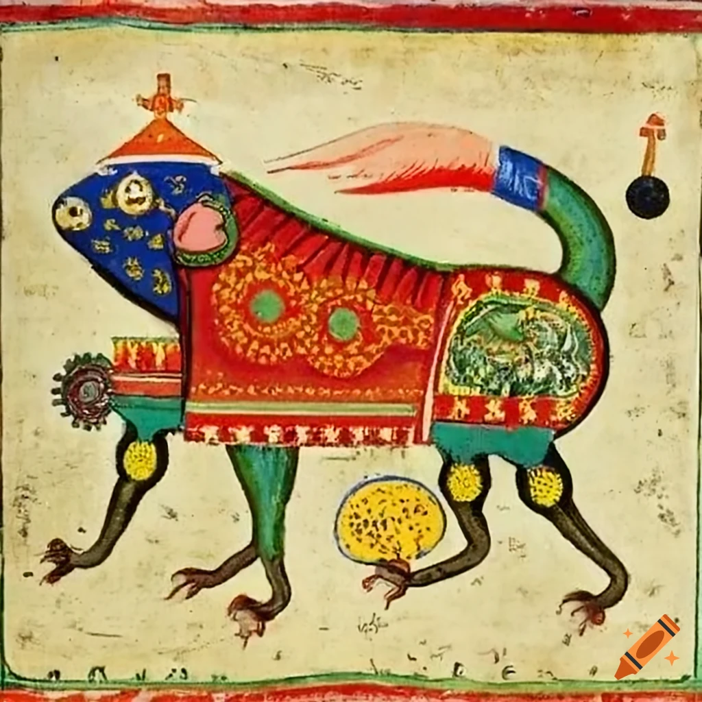 Award-winning pop surrealism artwork with animal-human hybrids on Craiyon