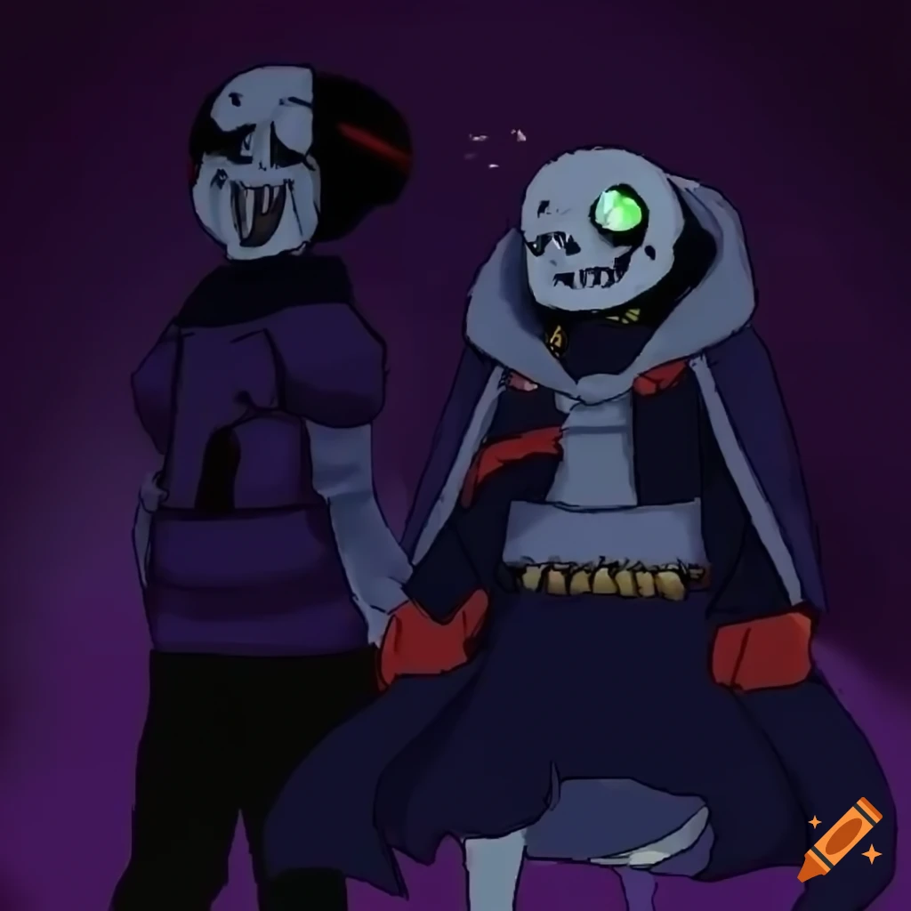 Digital art of a fictional character in undertale au