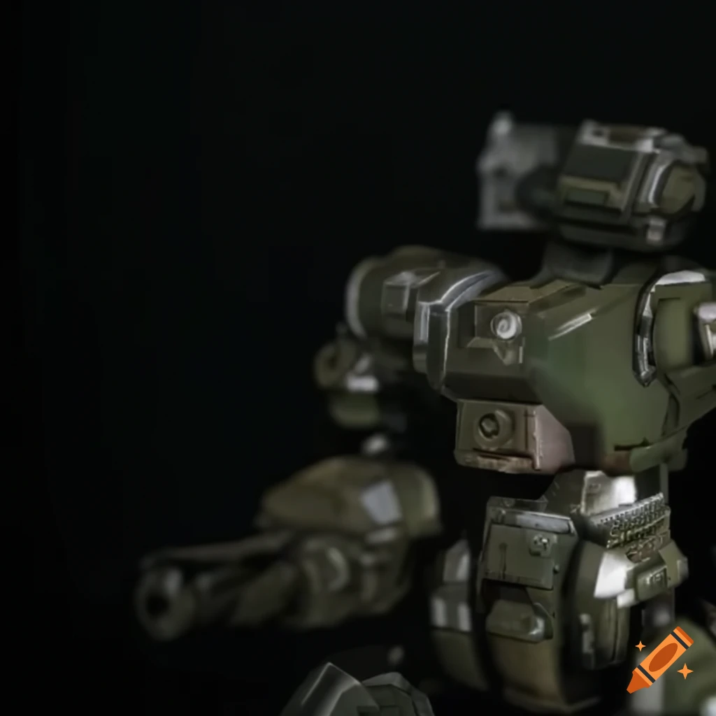 Aquatic-inspired mech with radar and antenna on Craiyon