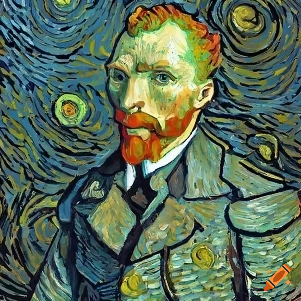 Van gogh style artwork