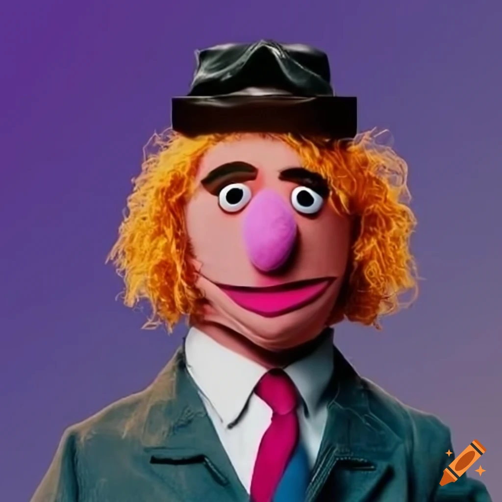 Portrait of a muppet fan