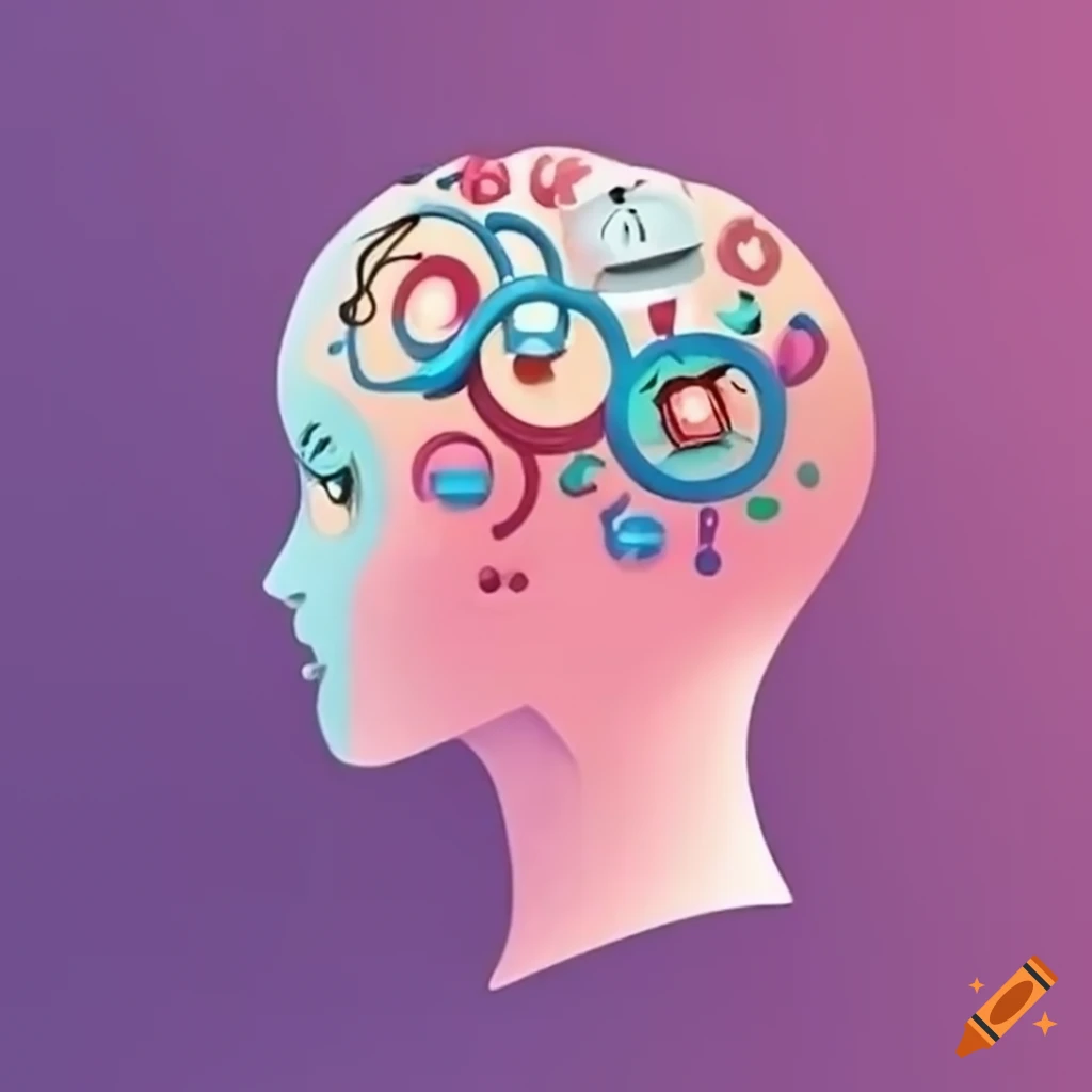 Bcare4U mental counseling app logo on Craiyon