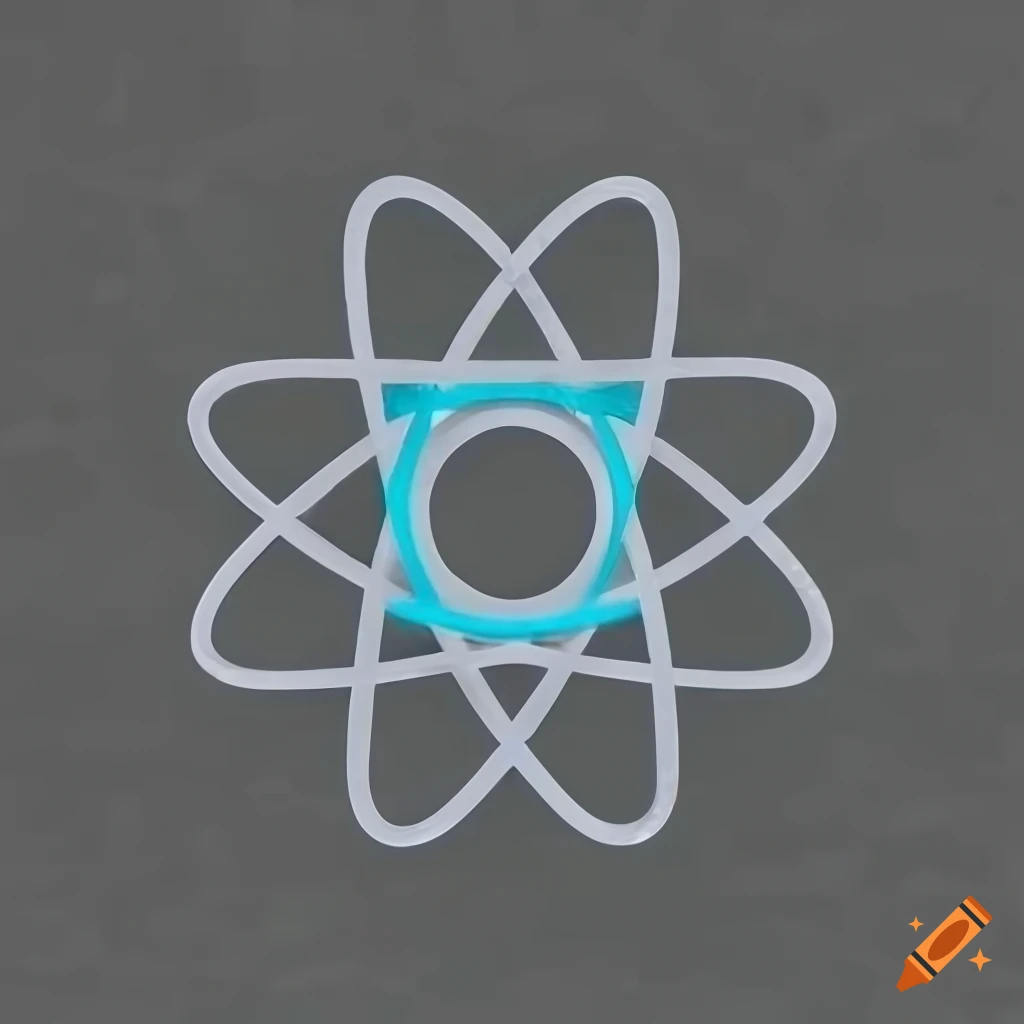 Figma react logo on Craiyon