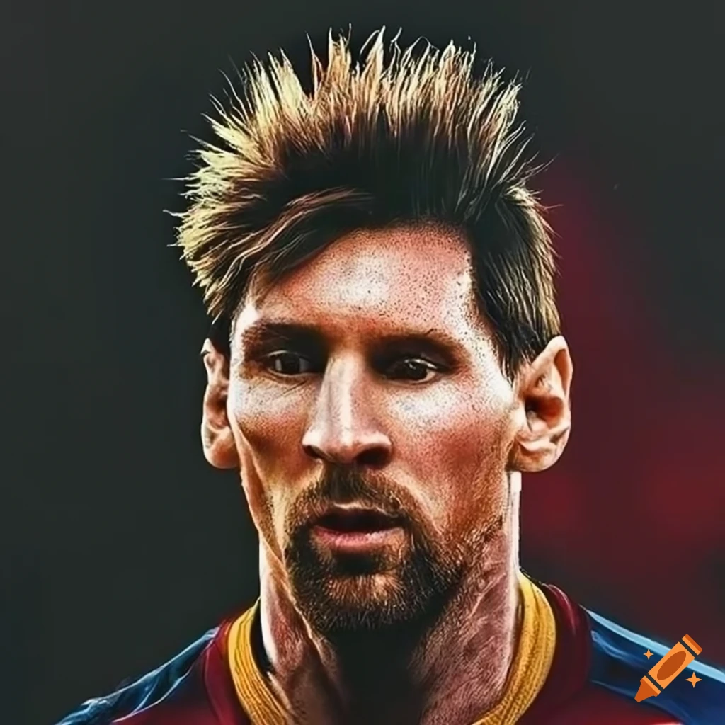 Realistic images of messi on Craiyon