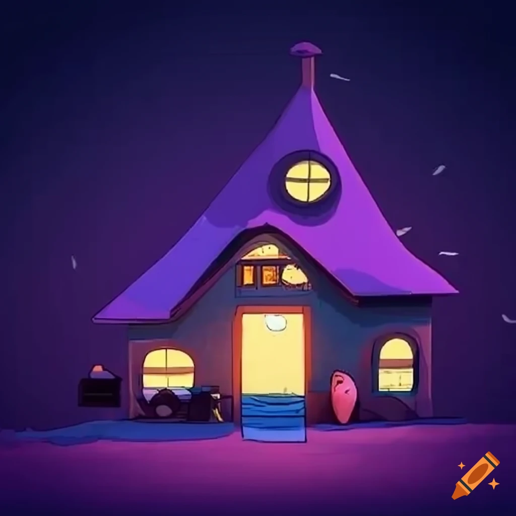 2d house inspired by adventure time