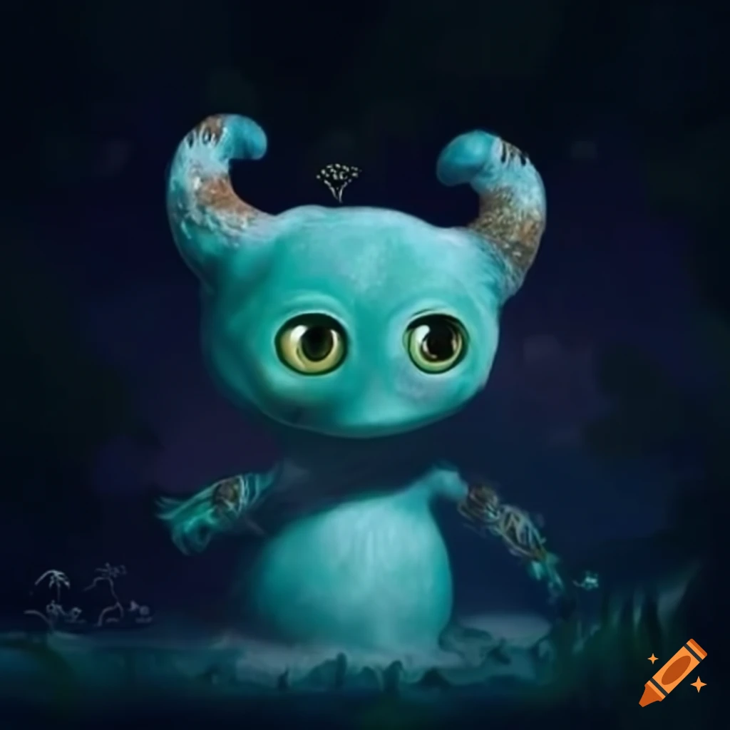 Whimsical creature from a magical universe