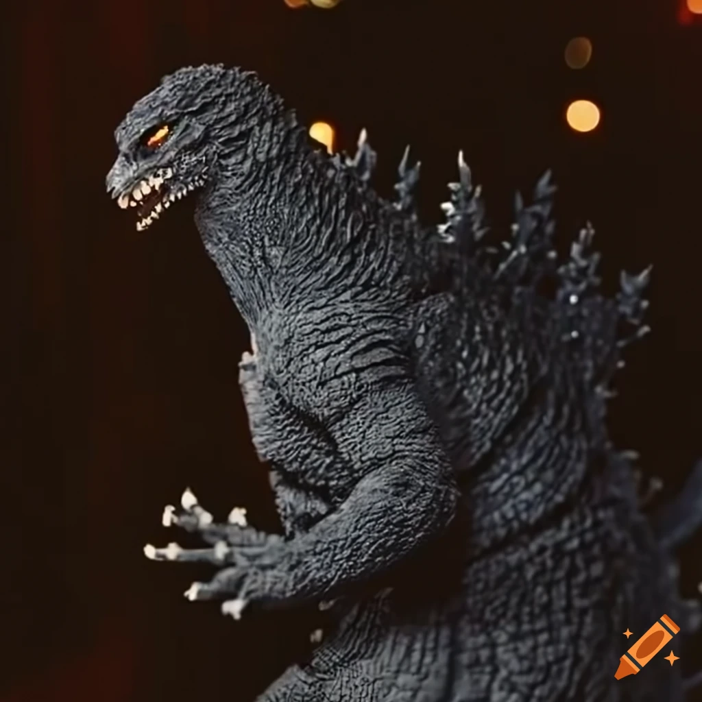 Illustration of godzilla and the destroyer combined