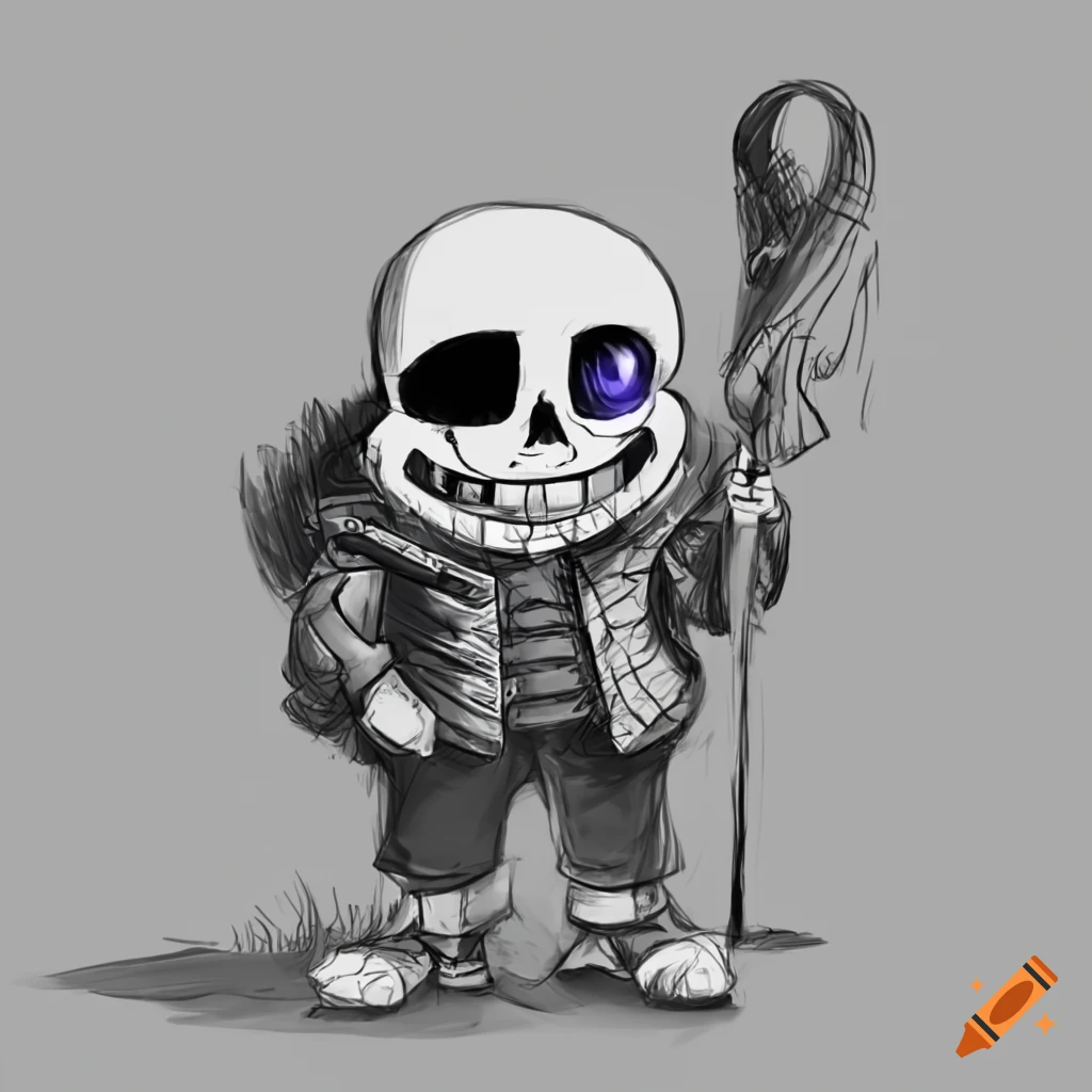 Sans the skeleton character from undertale