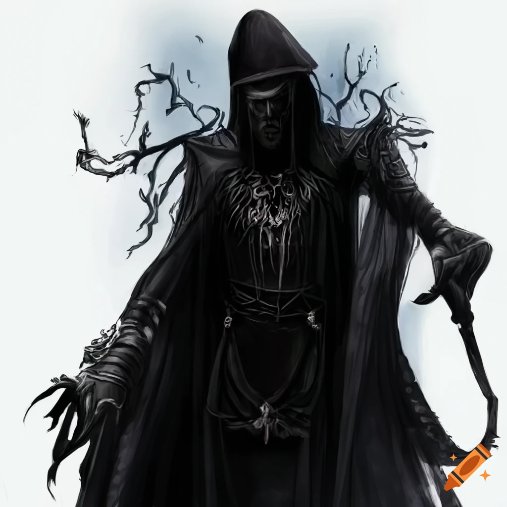 Image of a gothic wizard