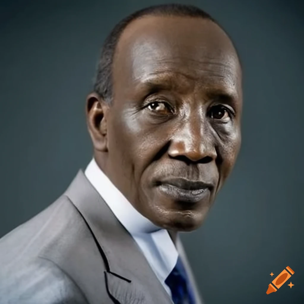 Portrait of blaise compaoré, burkinabé-ivorian former politician