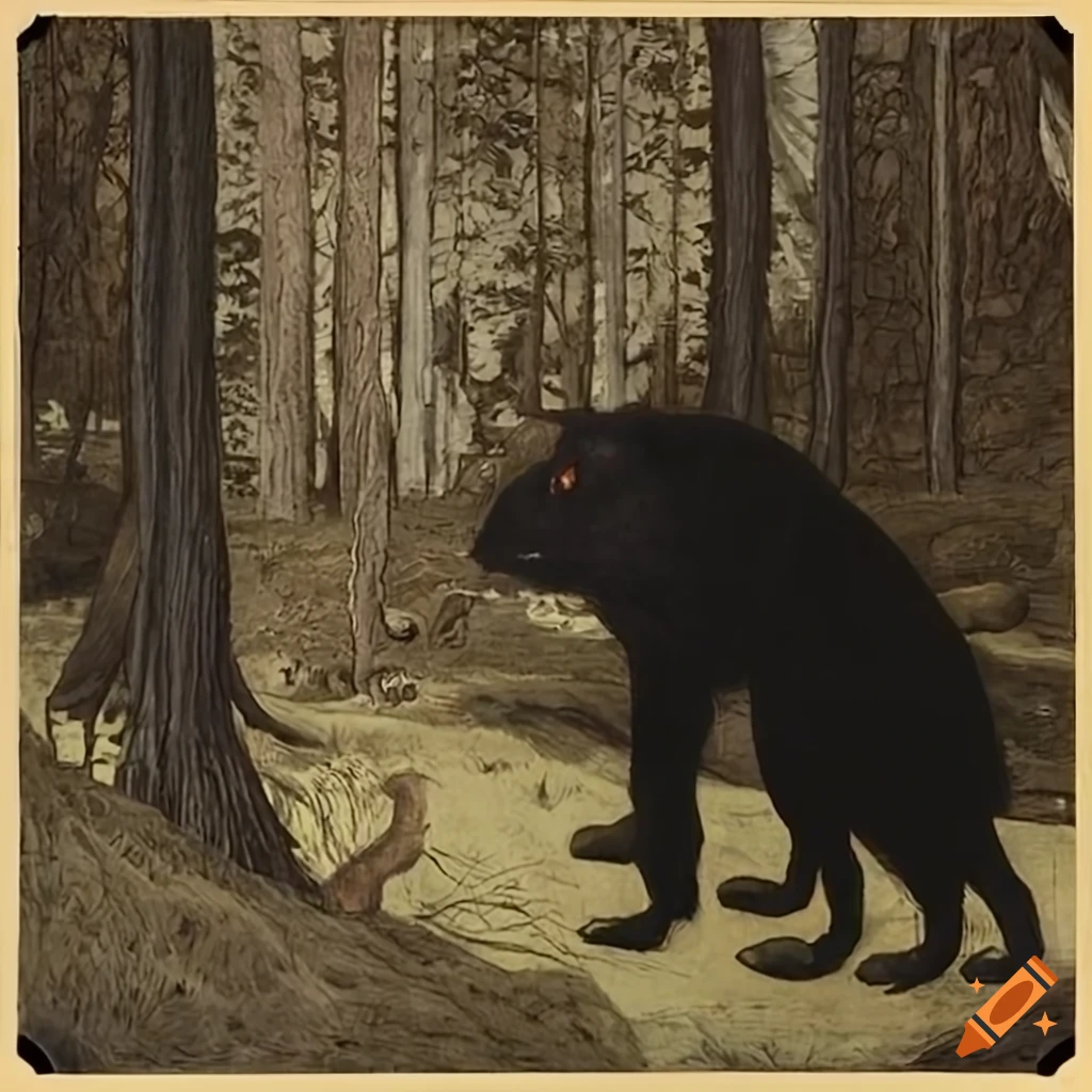 Color serigraph of native salish motifs and designs on Craiyon