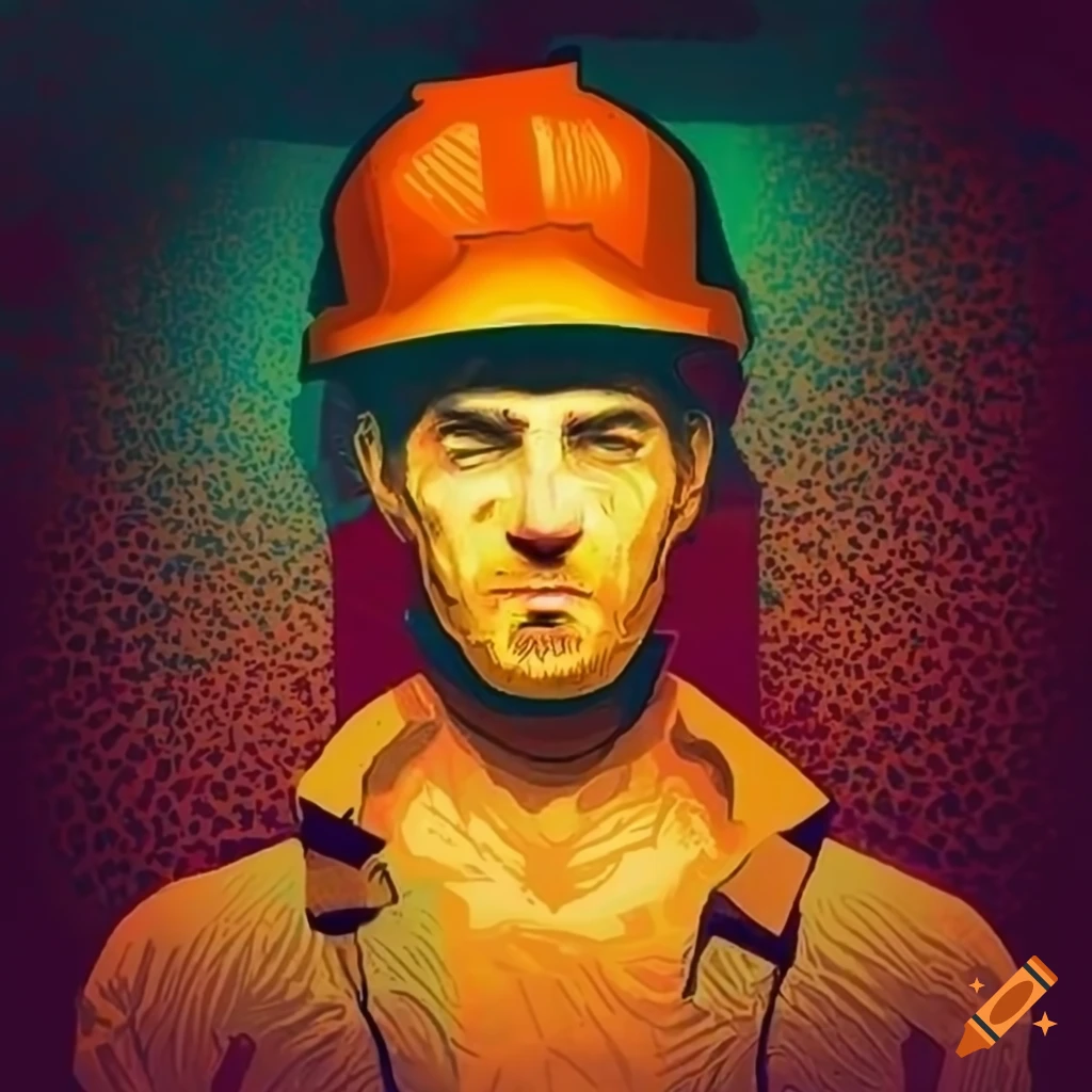 Cover art of the maintenance man video game on Craiyon