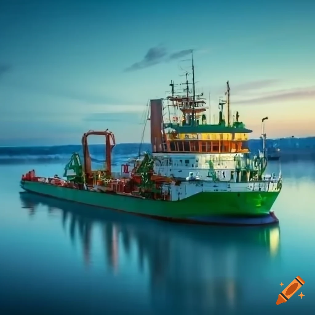 Christmas-themed deme hopper dredger