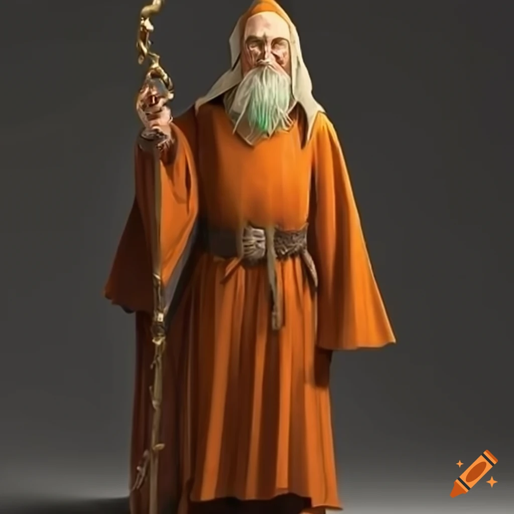 Image of a wise wizard with magical accessories on Craiyon