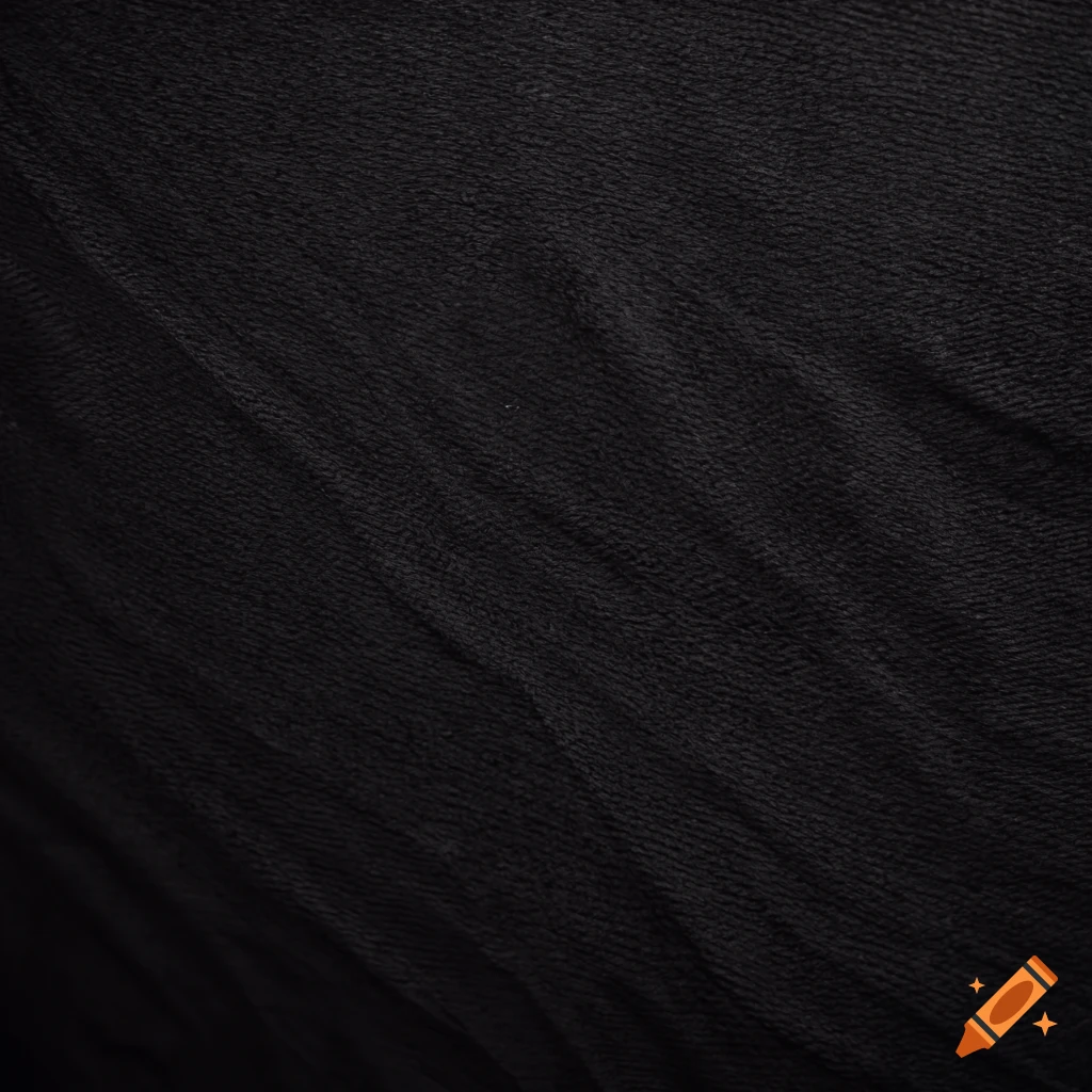 Black cloth texture background
