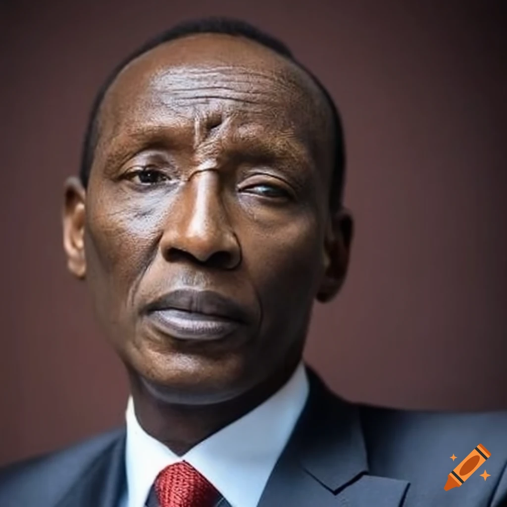 Portrait of blaise compaoré