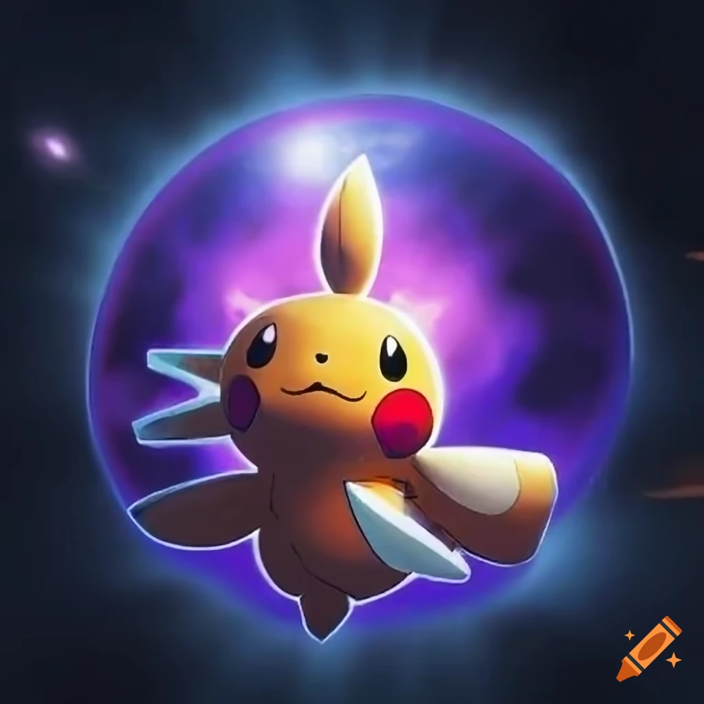 Majestic artwork of solarion, the solar pokemon on Craiyon