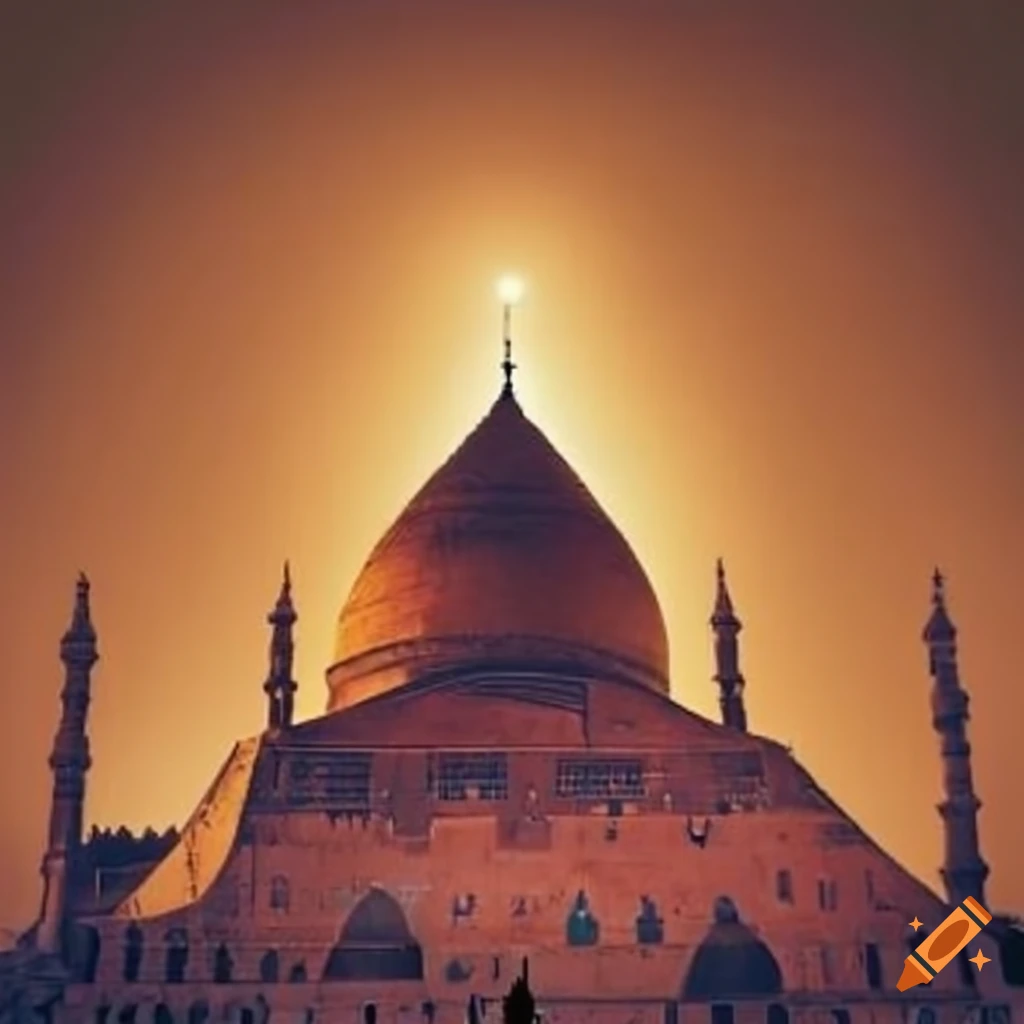 Illustration depicting the history of the arabic language