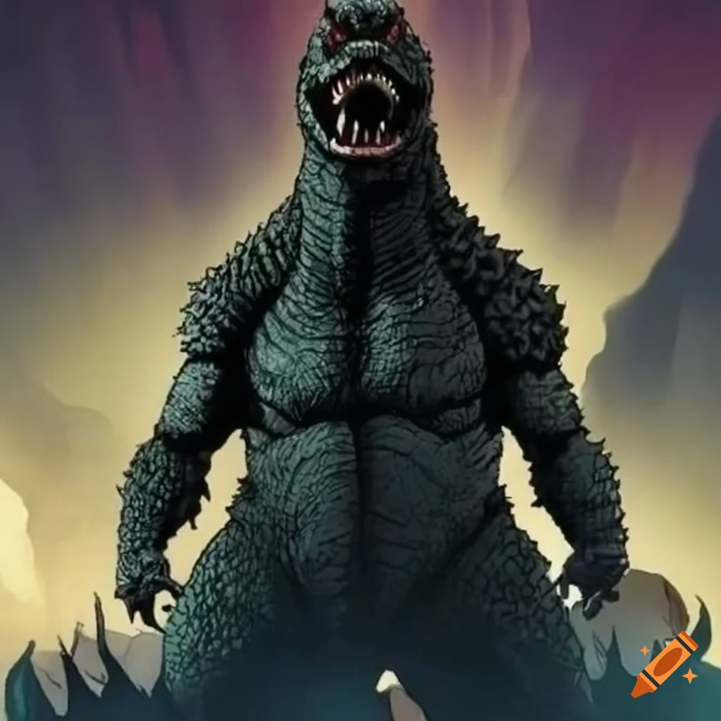Image of godzilla/destroyer from marvel comics on Craiyon