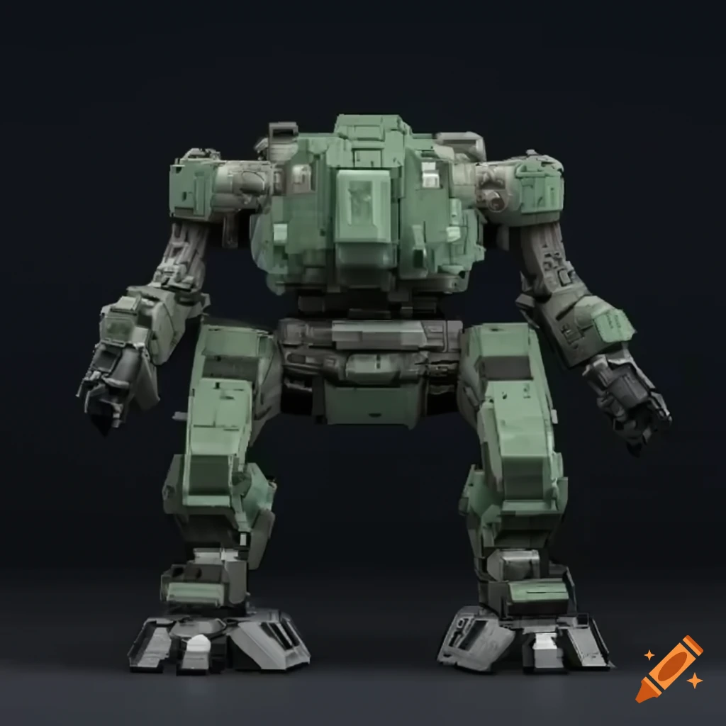 Aquatic mech with boat-like design and radar antenna on Craiyon