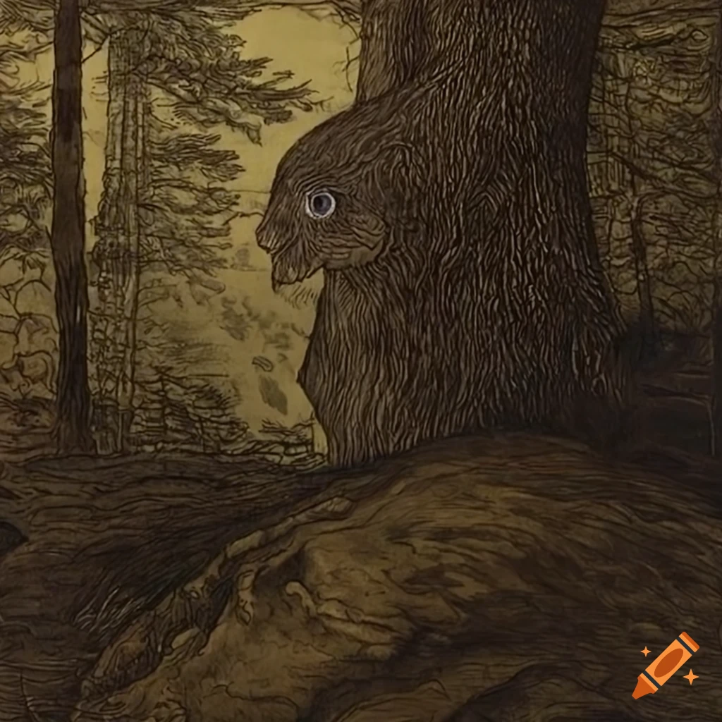 Color serigraph of native Salish motifs and designs on Craiyon