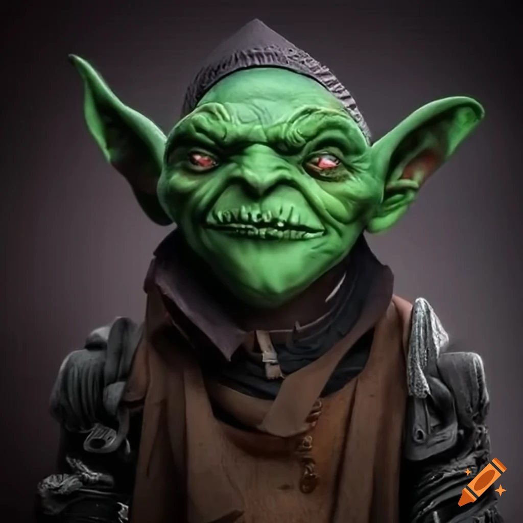 Illustration of a goblin boss