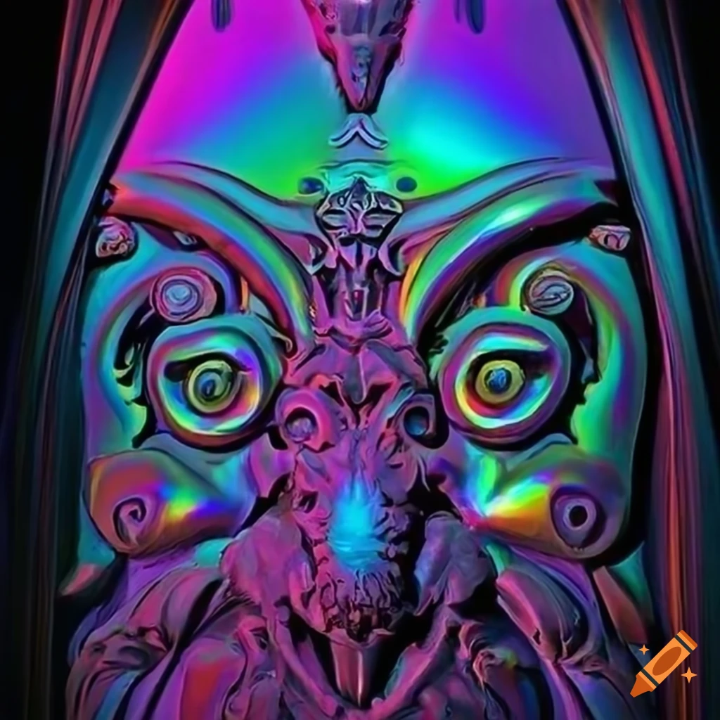 Vibrant and intricate asian-inspired graphic novel artwork