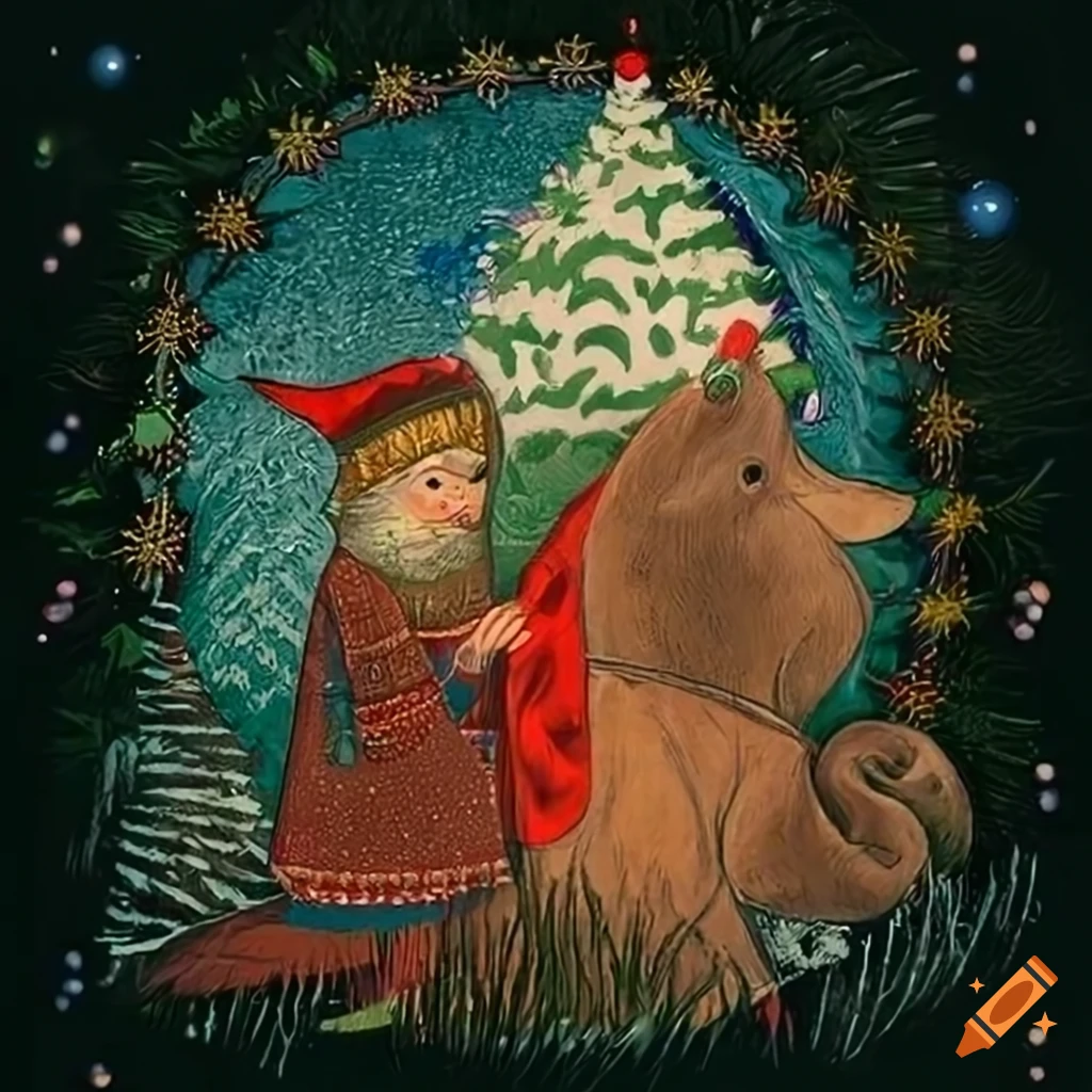 Illustrated Christmas Story Printable