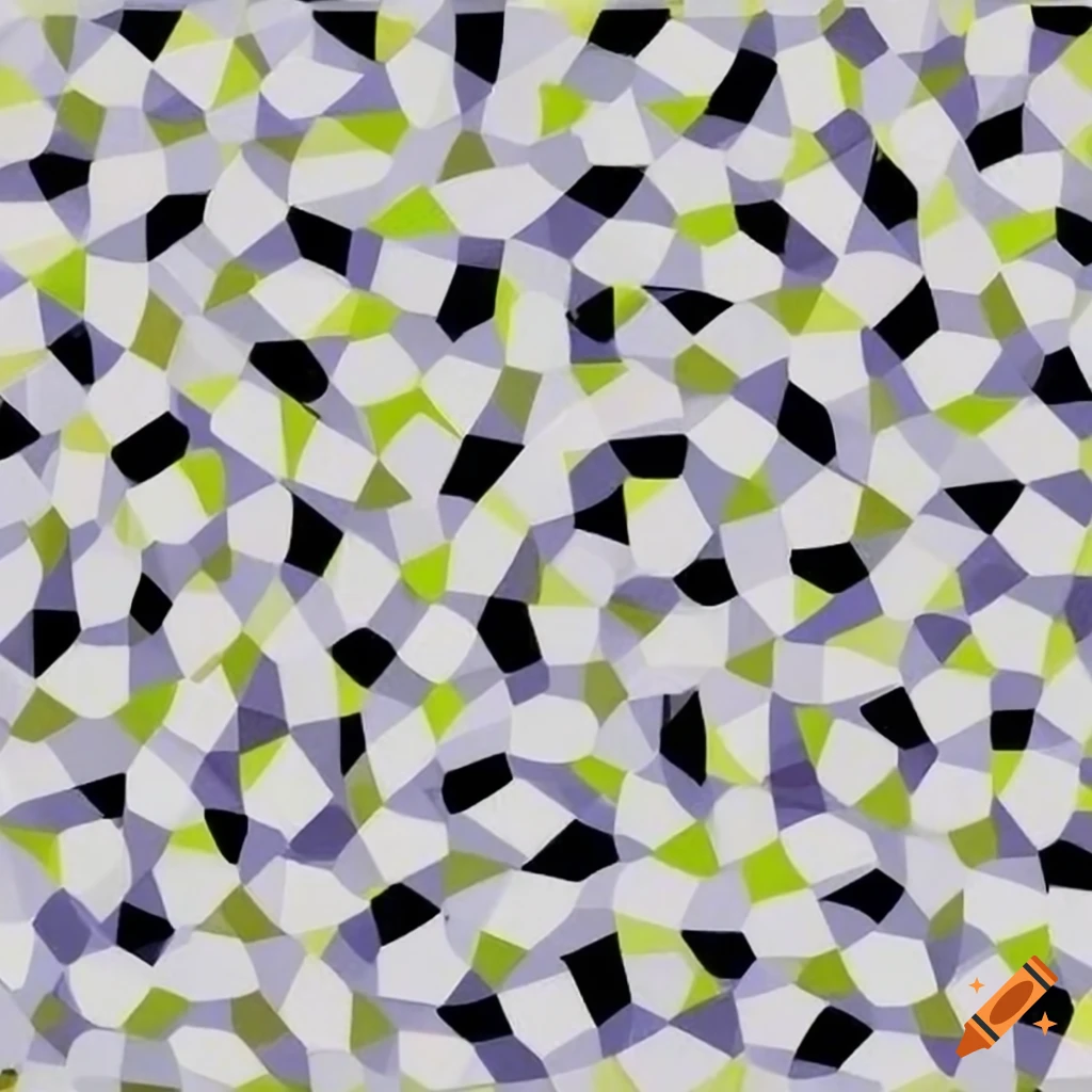 Abstract geometric pattern on Craiyon