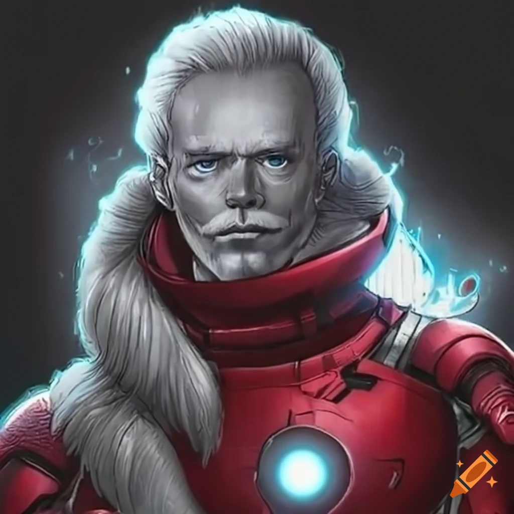 Santa iron man