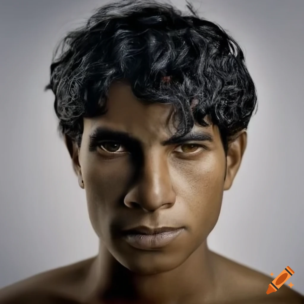 Portrait of a man with arabic features