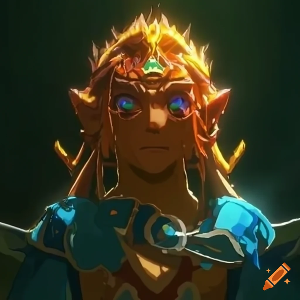 Artwork inspired by breath of the wild featuring tears of the kingdom ganon
