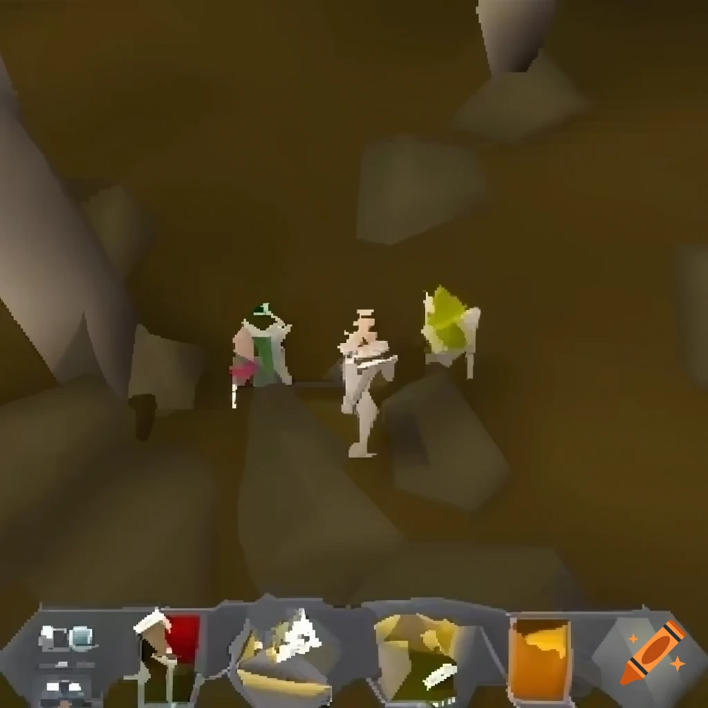 Multiplayer party game in old school runescape art style on Craiyon