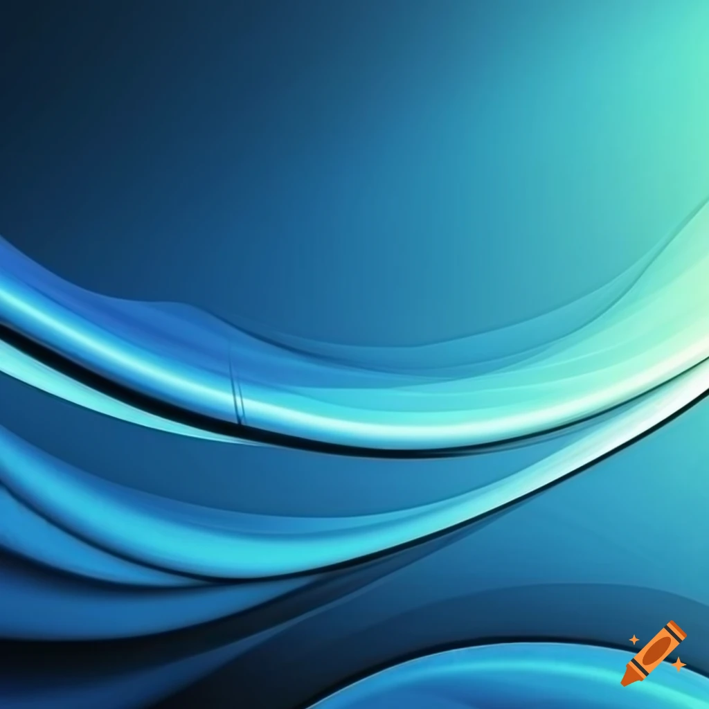 Blue abstract wavy lines wallpaper