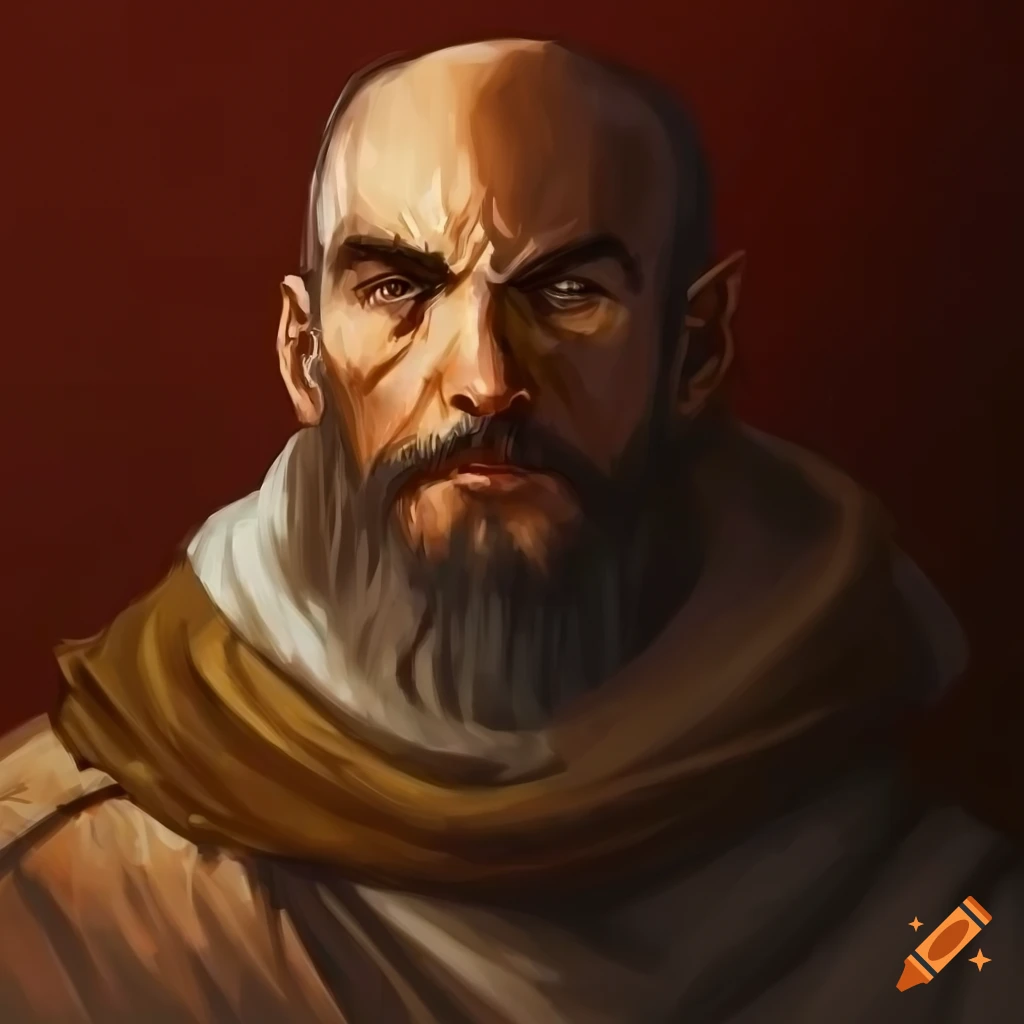 Arabian rogue dnd portrait