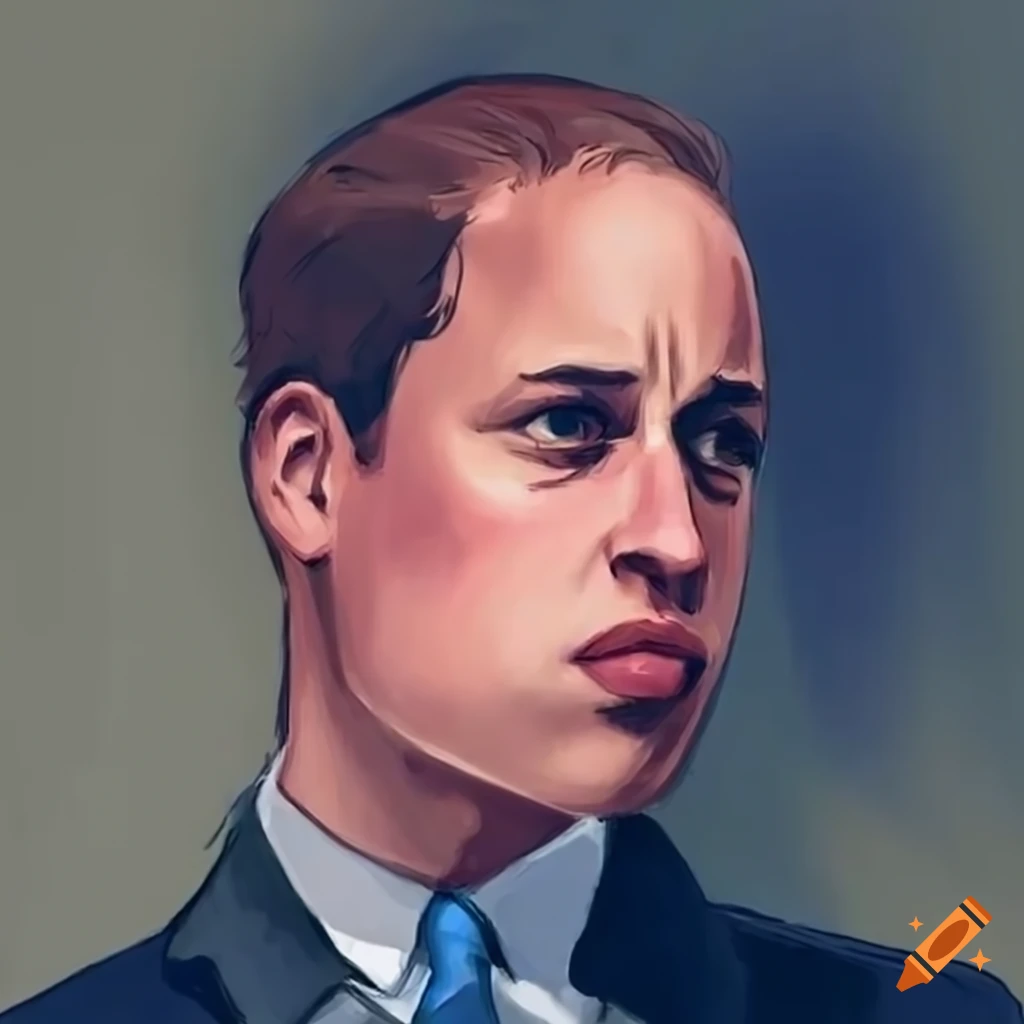Upset 15 Year Old Prince William Making An Accusation In A Courtroom