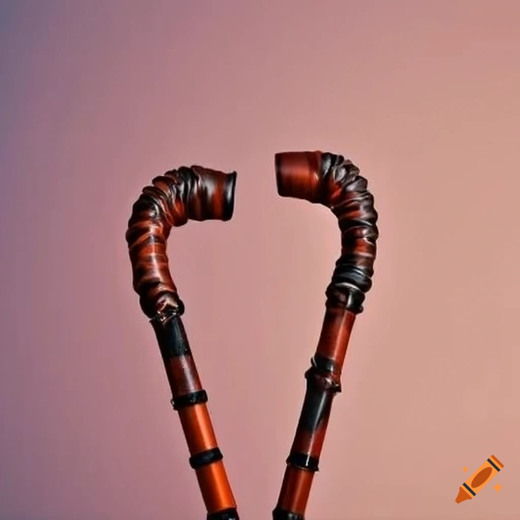 Romantic walking canes on Craiyon