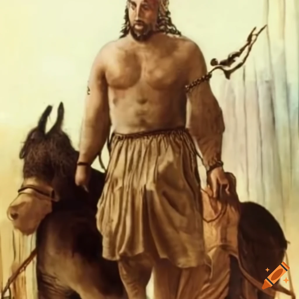 Biblical scene of Yosef providing wagons and provision to the sons of ...