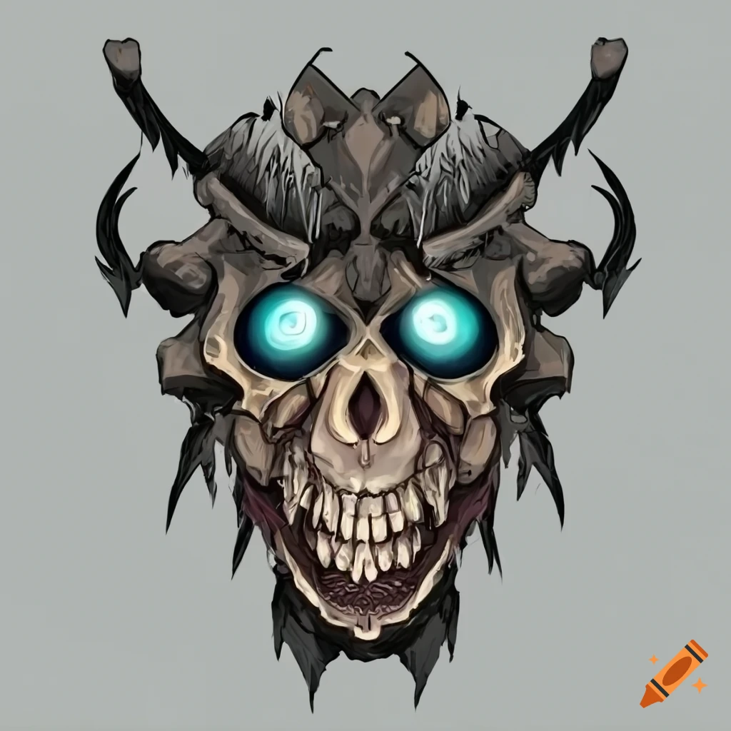 Bone hive warrior on Craiyon