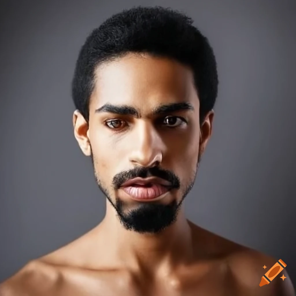 Portrait of a man with arabic features