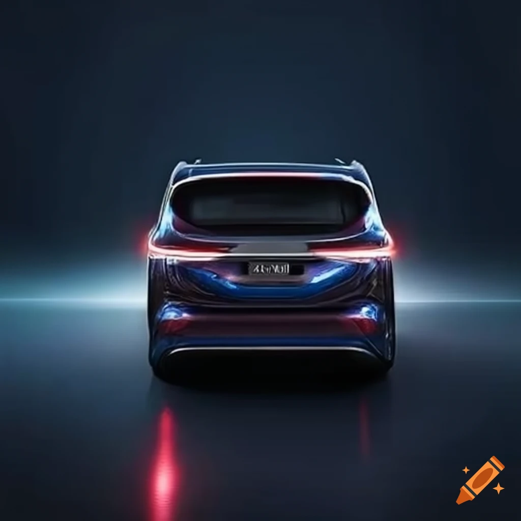 Sleek and stylish luxury mpv with modern interior and led rear lights