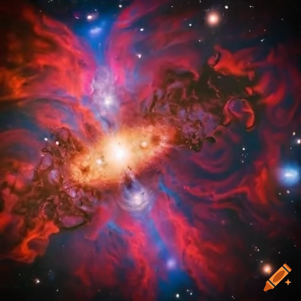 Artistic representation of mother of wands and the universe warpstorm