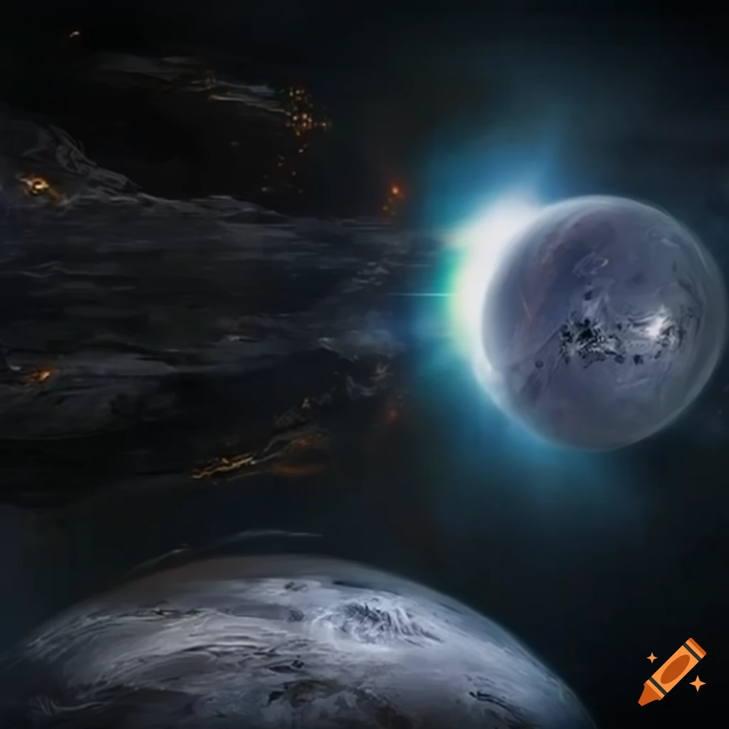 Space police remake concept art on Craiyon