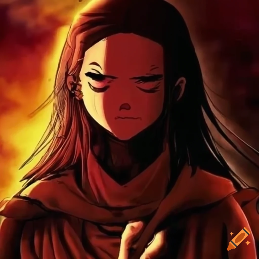 Illustration of a samurai's death in manga style