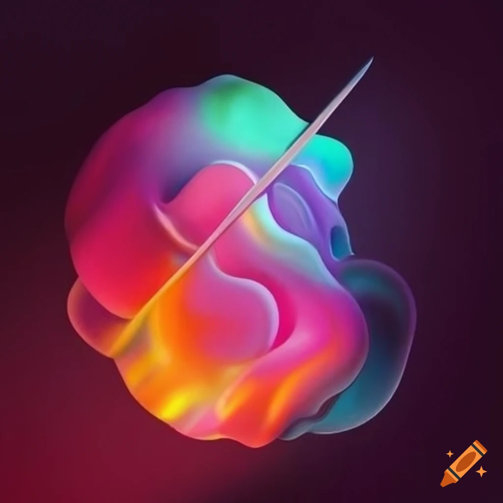 Abstract lucid artwork with no humans