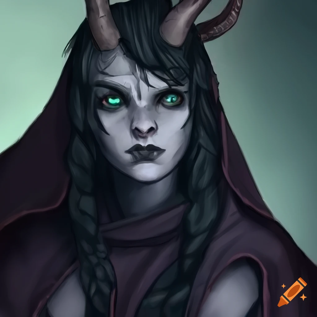 Tiefling images created on Craiyon